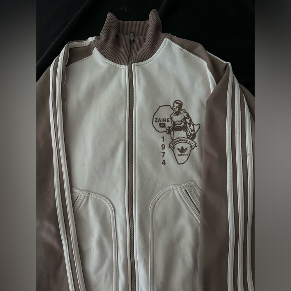 2005 Muhammad Ali X Adidas Collab Track Jacket. Unrel… - Gem